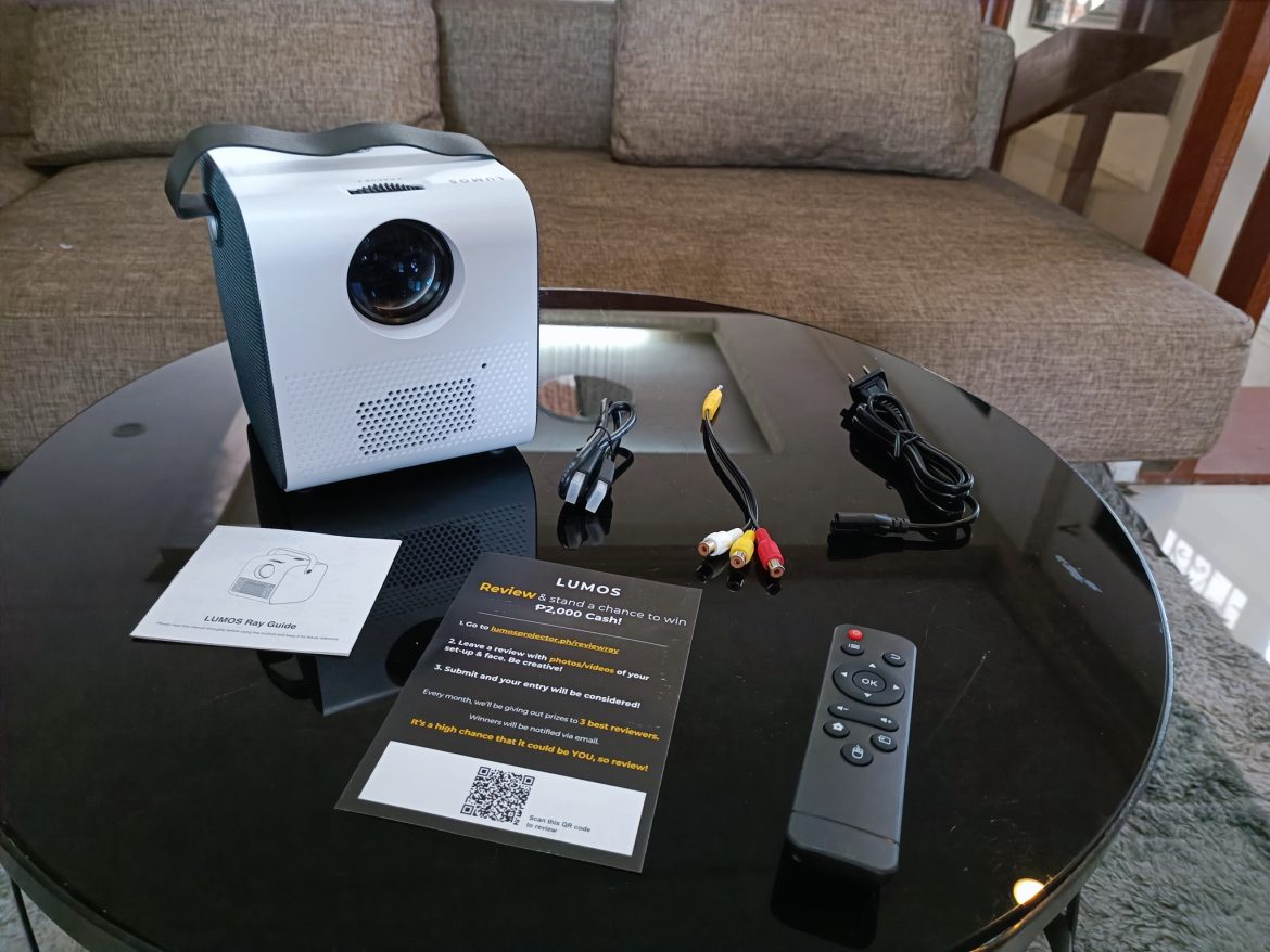 LUMOS RAY Smart Projector turns your home into a smart theater - Pinoy ...